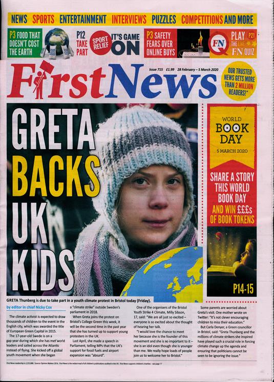 First News Magazine Subscription | Buy at Newsstand.co.uk | General