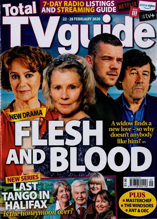 Total Tv Guide England Magazine Subscription | Buy at Newsstand.co.uk ...