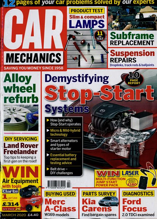 Car Mechanics Magazine Subscription | Buy at Newsstand.co.uk | General Car