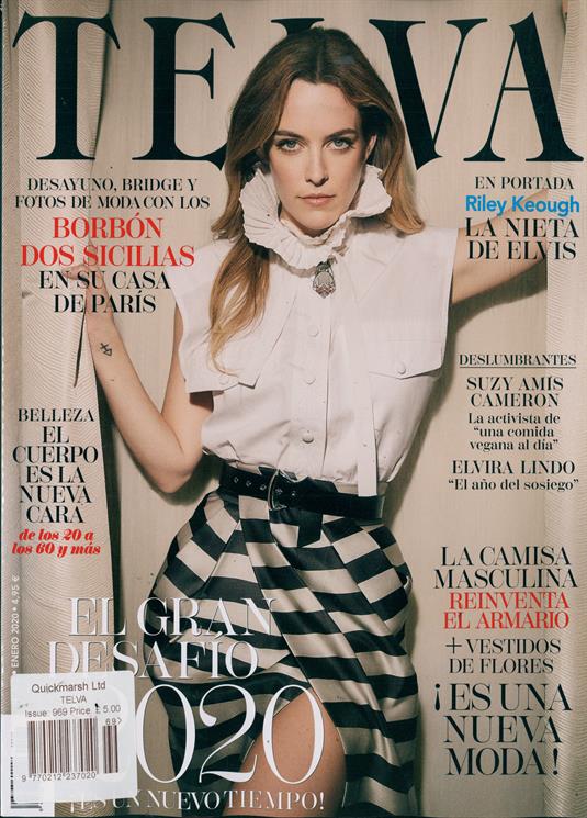 Telva Magazine Subscription | Buy at Newsstand.co.uk | Spanish