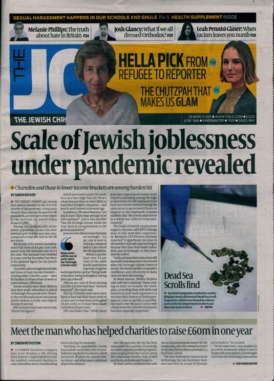 Jewish Chronicle Magazine Subscription | Buy at Newsstand.co.uk | Religion