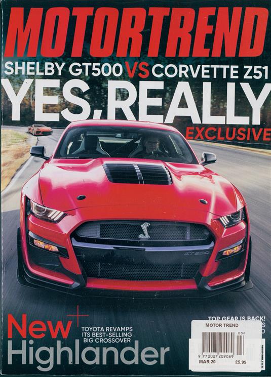 Motor Trend Magazine Subscription | Buy at Newsstand.co.uk | General Car