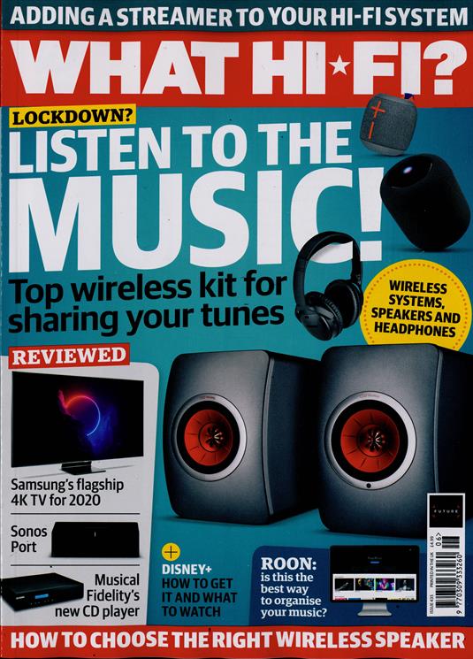 What Hifi Magazine Subscription | Buy at Newsstand.co.uk | Home ...