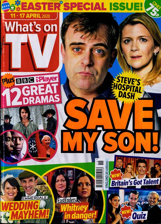 Whats On Tv England Magazine Subscription | Buy at Newsstand.co.uk ...