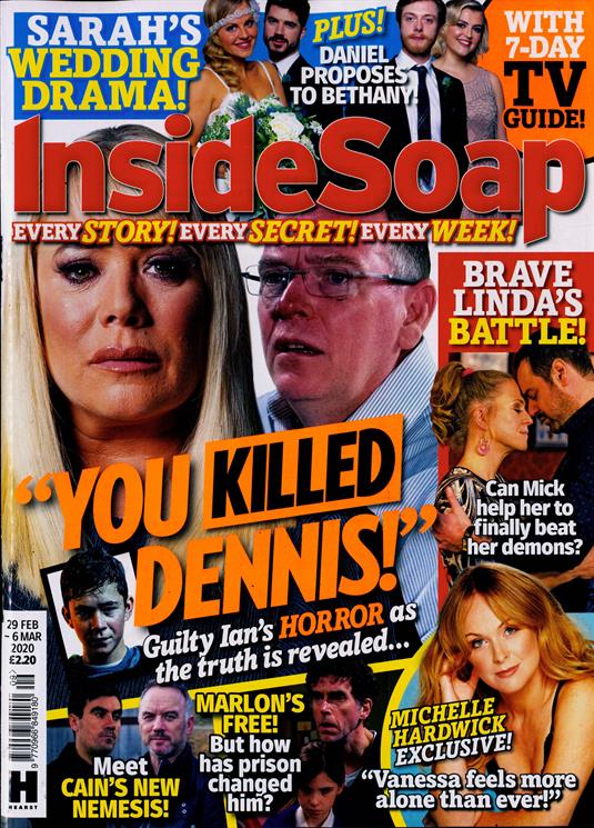 Inside Soap Magazine Subscription | Buy at Newsstand.co.uk | Television