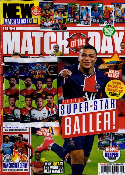 Match Of The Day Magazine Subscription | Buy at Newsstand.co.uk ...