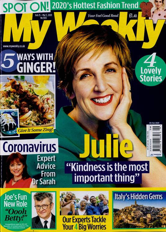 My Weekly Magazine Subscription | Buy at Newsstand.co.uk | Women's Weekly