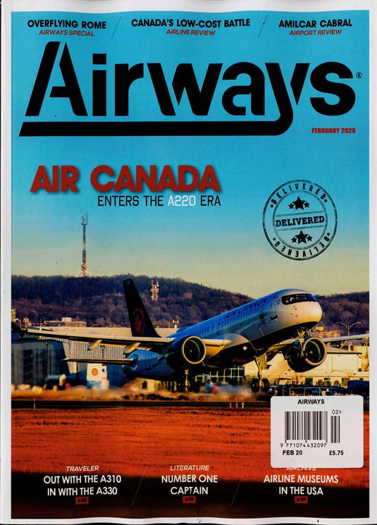 Airways Magazine Subscription | Buy at Newsstand.co.uk | Aviation