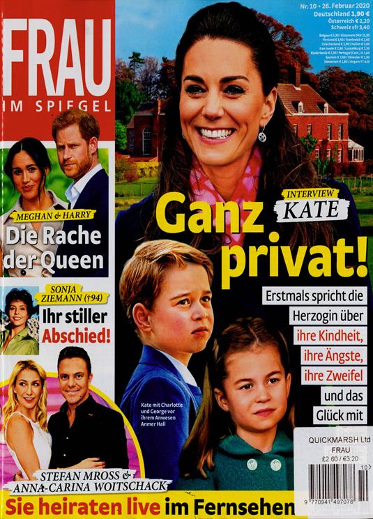 Frau Im Spiegel Weekly Magazine Subscription | Buy at Newsstand.co.uk ...