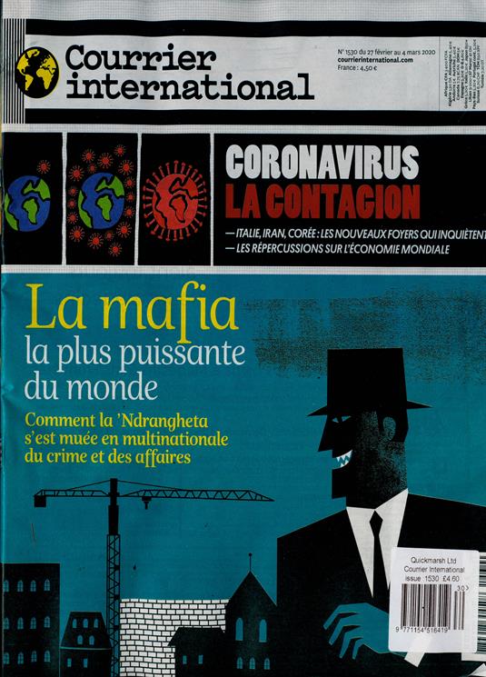 Courrier International Magazine Subscription | Buy at Newsstand.co.uk ...