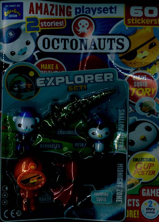Octonauts Magazine Subscription | Buy at Newsstand.co.uk | Pre School