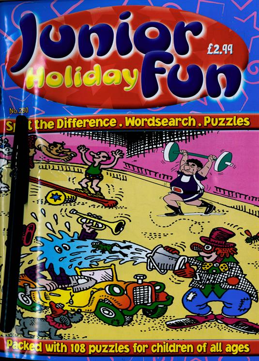 Junior Holiday Fun Magazine Subscription | Buy at Newsstand.co.uk ...