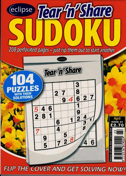 Eclipse Tns Sudoku Magazine Subscription | Buy at Newsstand.co.uk ...