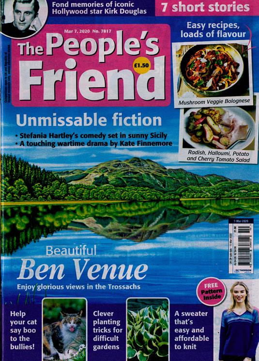Peoples Friend Magazine Subscription | Buy at Newsstand.co.uk | Women's ...