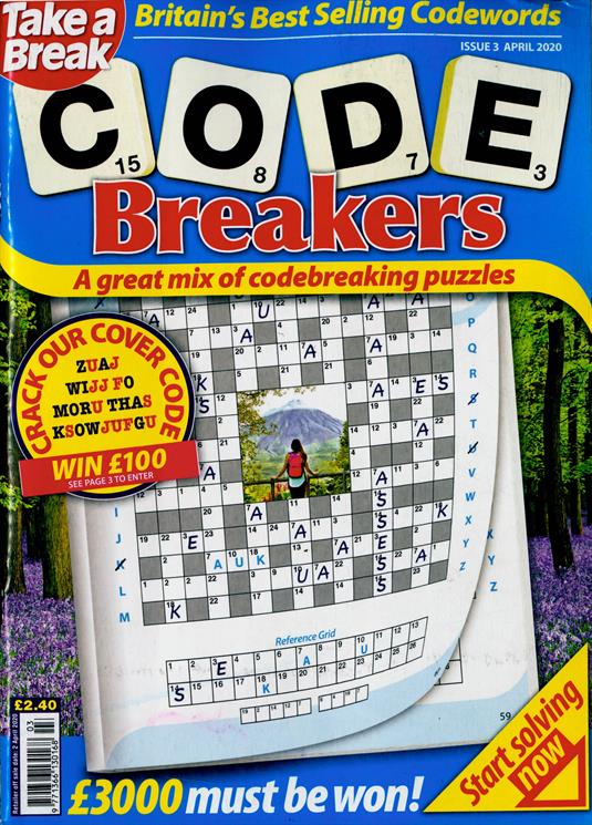 Take A Break Codebreakers Magazine Subscription | Buy at Newsstand.co ...