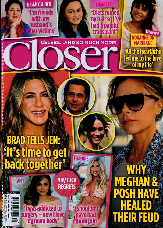 Closer Magazine Subscription | Buy at Newsstand.co.uk | Women's Weekly
