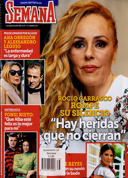 Semana Magazine Subscription | Buy at Newsstand.co.uk | Spanish