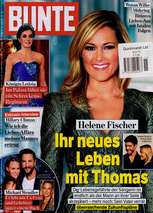 Bunte Illustrierte Magazine Subscription | Buy at Newsstand.co.uk | German
