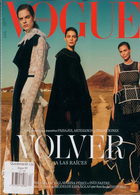 Vogue Spanish Magazine Subscription | Buy at Newsstand.co.uk | Spanish