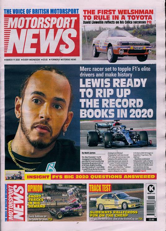 Motorsport News Magazine Subscription | Buy at Newsstand.co.uk ...