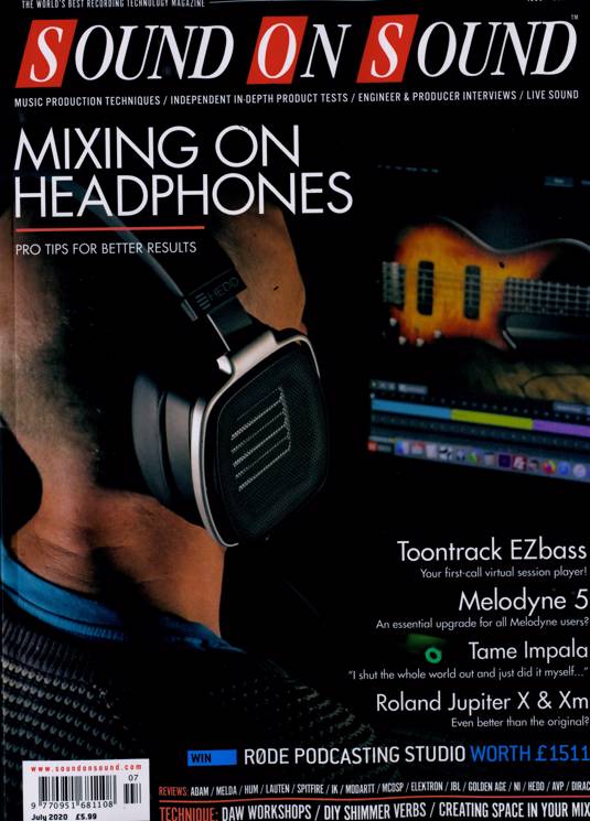 Sound On Sound Magazine Subscription | Buy at Newsstand.co.uk | Other