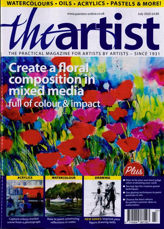 Artist Magazine Subscription | Buy at Newsstand.co.uk | Visual Arts