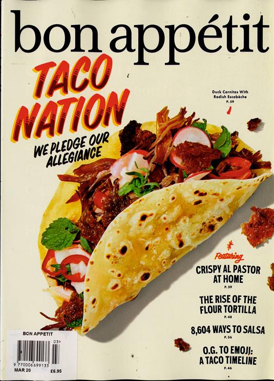 Bon Appetit Magazine Subscription | Buy at Newsstand.co.uk | Cooking & Food