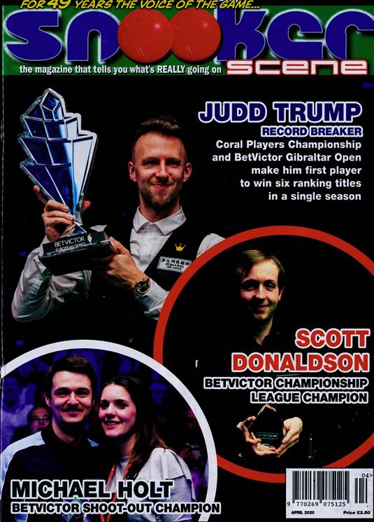 Snooker Scene Magazine Subscription | Buy at Newsstand.co.uk | Indoor ...
