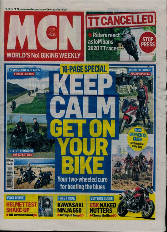 Motorcycle News Magazine Subscription | Buy at Newsstand.co.uk ...