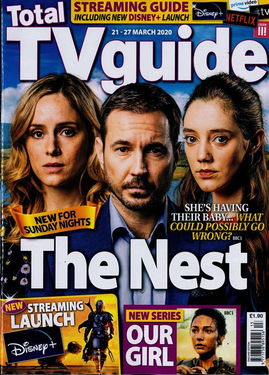 Total Tv Guide England Magazine Subscription | Buy at Newsstand.co.uk ...