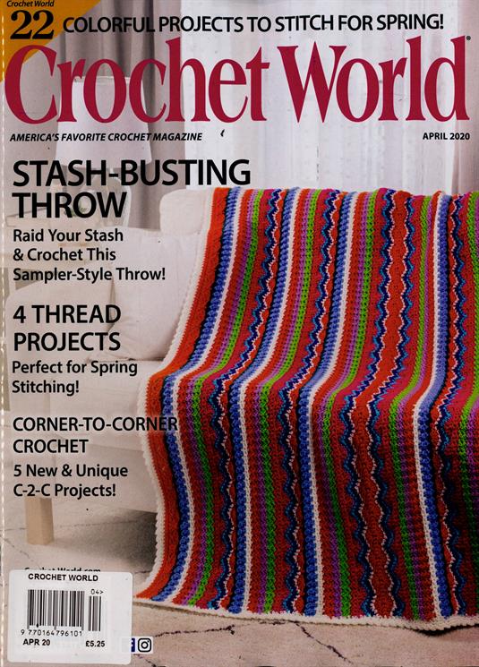 Crochet World Magazine Subscription | Buy at Newsstand.co.uk | Knitting ...