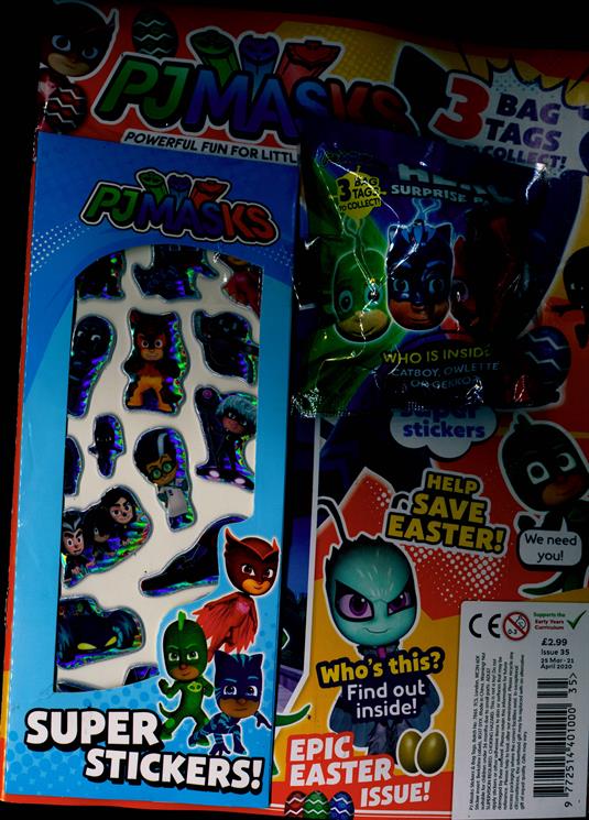 Pj Masks Magazine Subscription | Buy at Newsstand.co.uk | Pre School