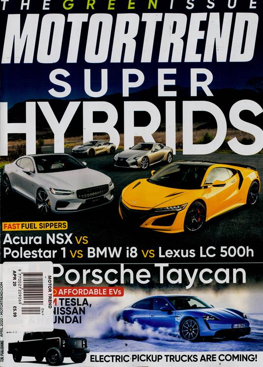 Motor Trend Magazine Subscription | Buy at Newsstand.co.uk | General Car