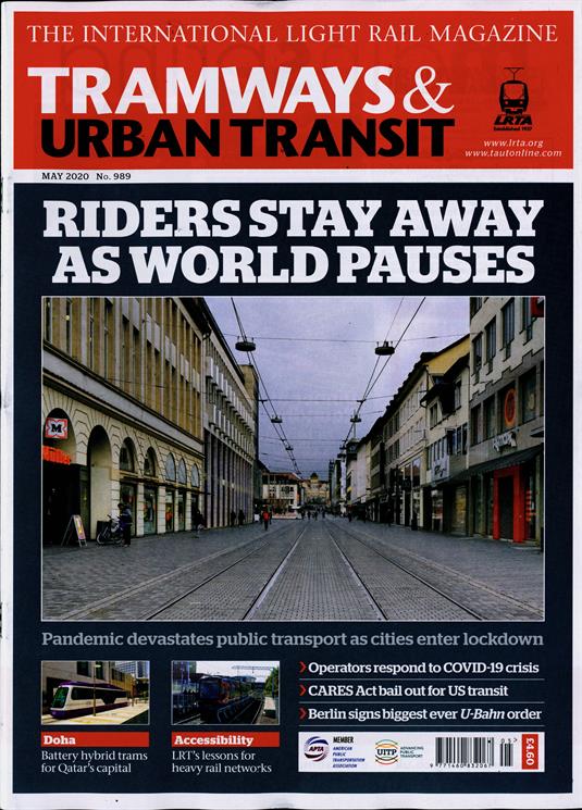 Tramways And Urban Transit Magazine Subscription | Buy at Newsstand.co ...