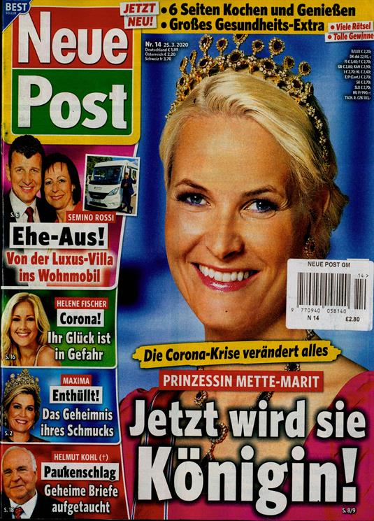Neue Post Magazine Subscription | Buy at Newsstand.co.uk | German