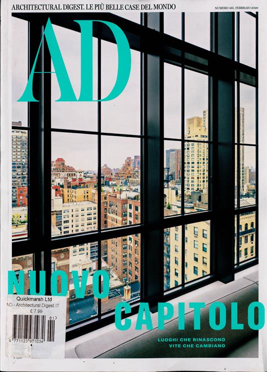 Architectural Digest Italian Magazine Subscription | Buy at Newsstand ...
