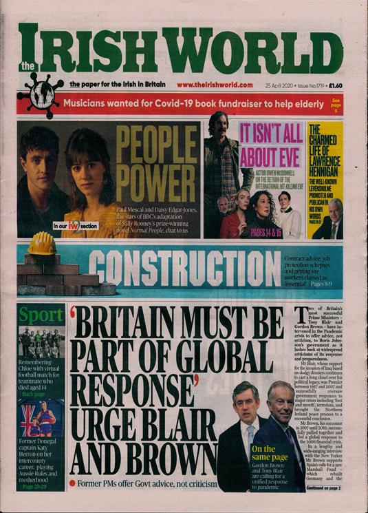 Irish World Magazine Subscription | Buy at Newsstand.co.uk | UK Current ...