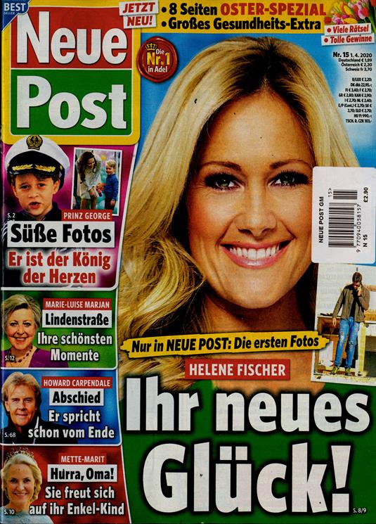 Neue Post Magazine Subscription | Buy at Newsstand.co.uk | German