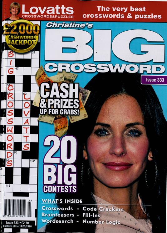 Lovatts Big Crossword Magazine Subscription | Buy at Newsstand.co.uk ...