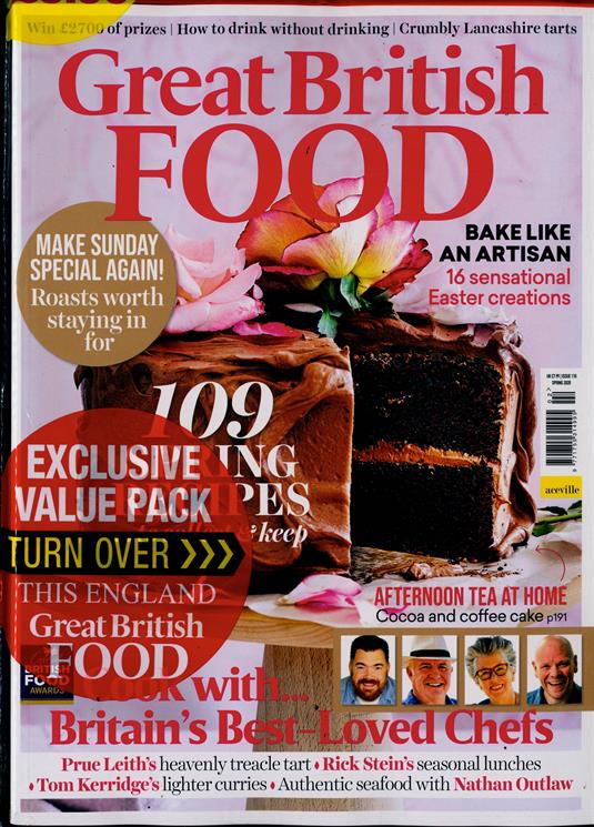 Great British Food Magazine Subscription | Buy at Newsstand.co.uk ...