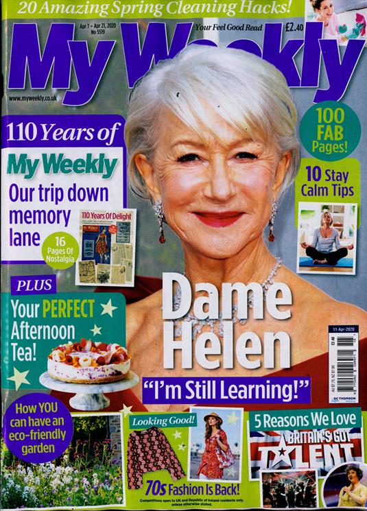 My Weekly Magazine Subscription | Buy at Newsstand.co.uk | Women's Weekly