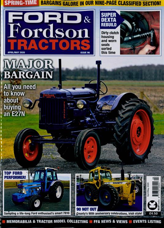 Ford And Fordson Tractors Magazine Subscription | Buy at Newsstand.co ...