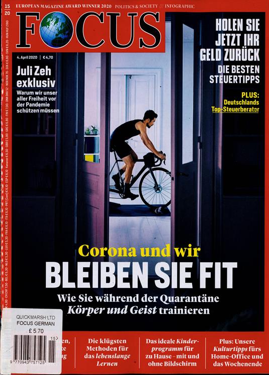 Focus (German) Magazine Subscription | Buy at Newsstand.co.uk | German