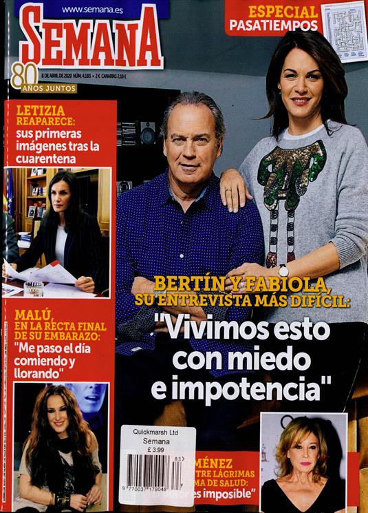 Semana Magazine Subscription | Buy at Newsstand.co.uk | Spanish