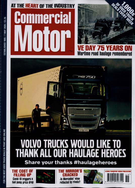 Commercial Motor Magazine Subscription | Buy at Newsstand.co.uk | Trucking