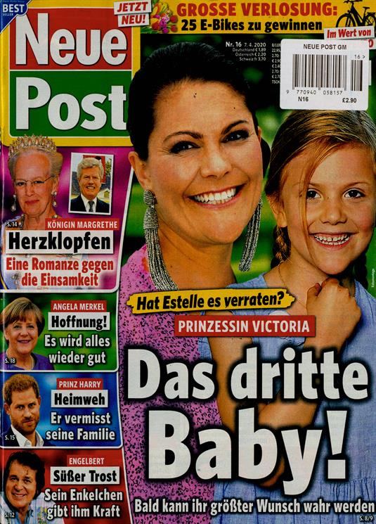 Neue Post Magazine Subscription | Buy at Newsstand.co.uk | German