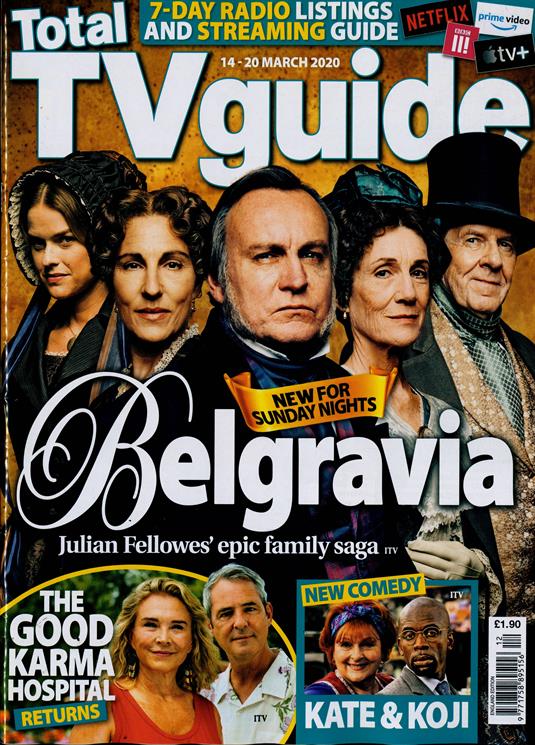 Total Tv Guide England Magazine Subscription | Buy at Newsstand.co.uk ...