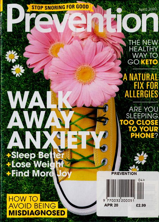 Prevention Magazine Subscription | Buy at Newsstand.co.uk | General Women's