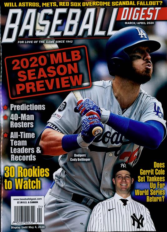 Baseball Digest Magazine Subscription | Buy at Newsstand.co.uk | US ...