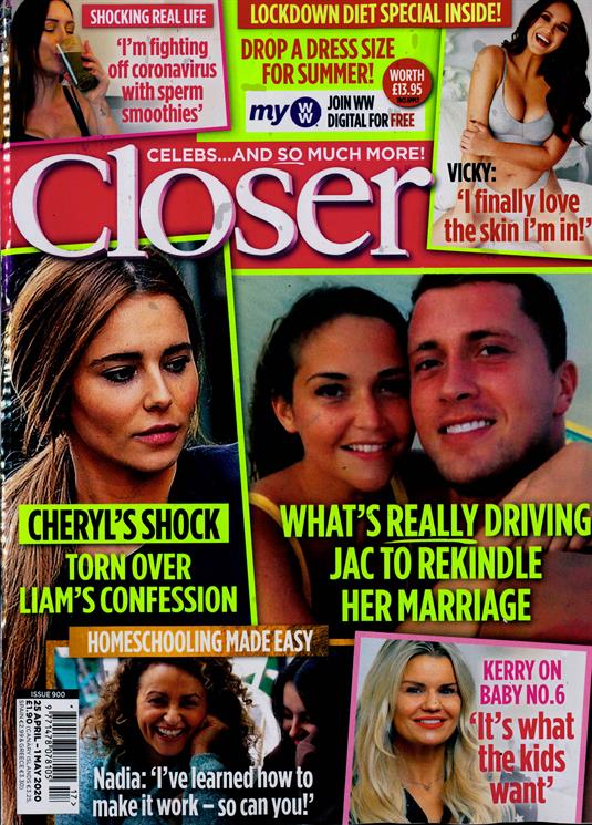 Closer Magazine Subscription | Buy at Newsstand.co.uk | Women's Weekly